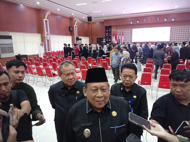 Wakil Wali Kota Bandar Lampung Kukuhkan 111 Pejabat Baru, Harris ...