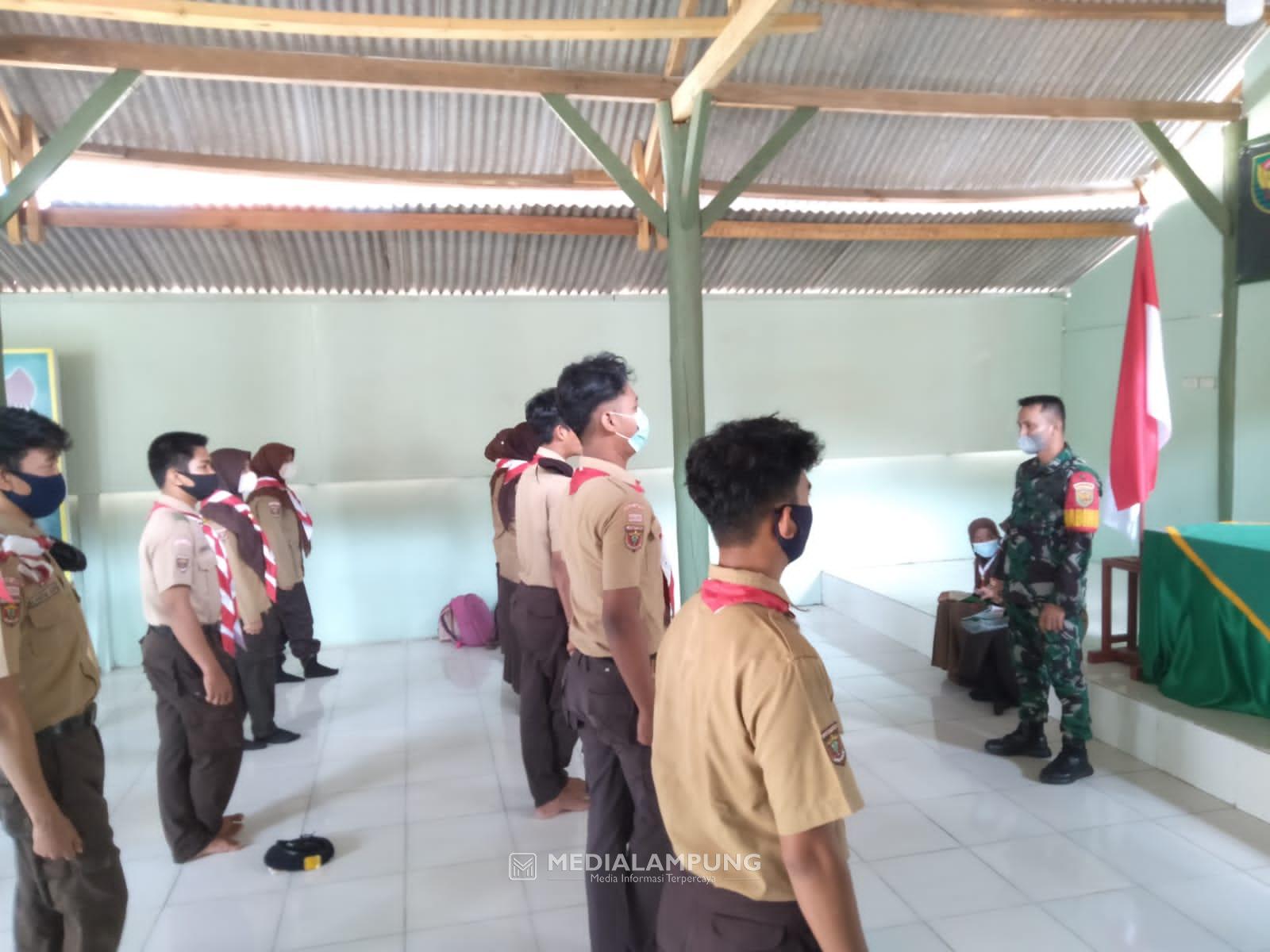 Babinsa Koramil Panjang Pembinaan Pramuka Saka Wira Kartika